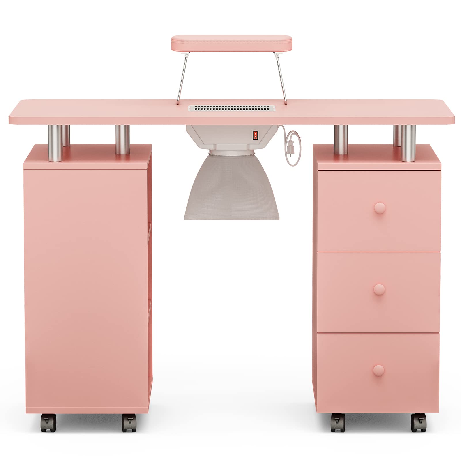 Paddie Manicure Table with Storage
